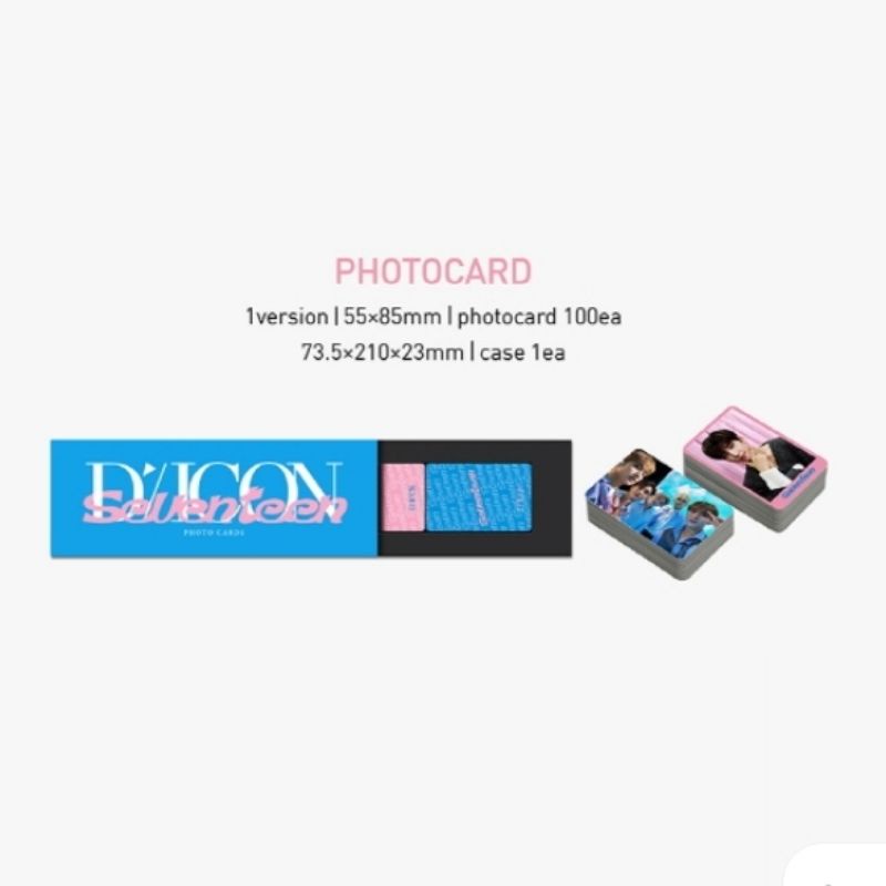 Jual SHARING Photocard Dicon 102 SVT - Mini Edition PC Seventeen | D'icon Dfesta Dino Seungkwan ...