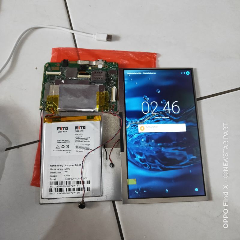 Jual LCD ADVAN T1G PLUS I7D S7 S7C S7A MITO T35 T59 T61 T65 T75 T81 ...