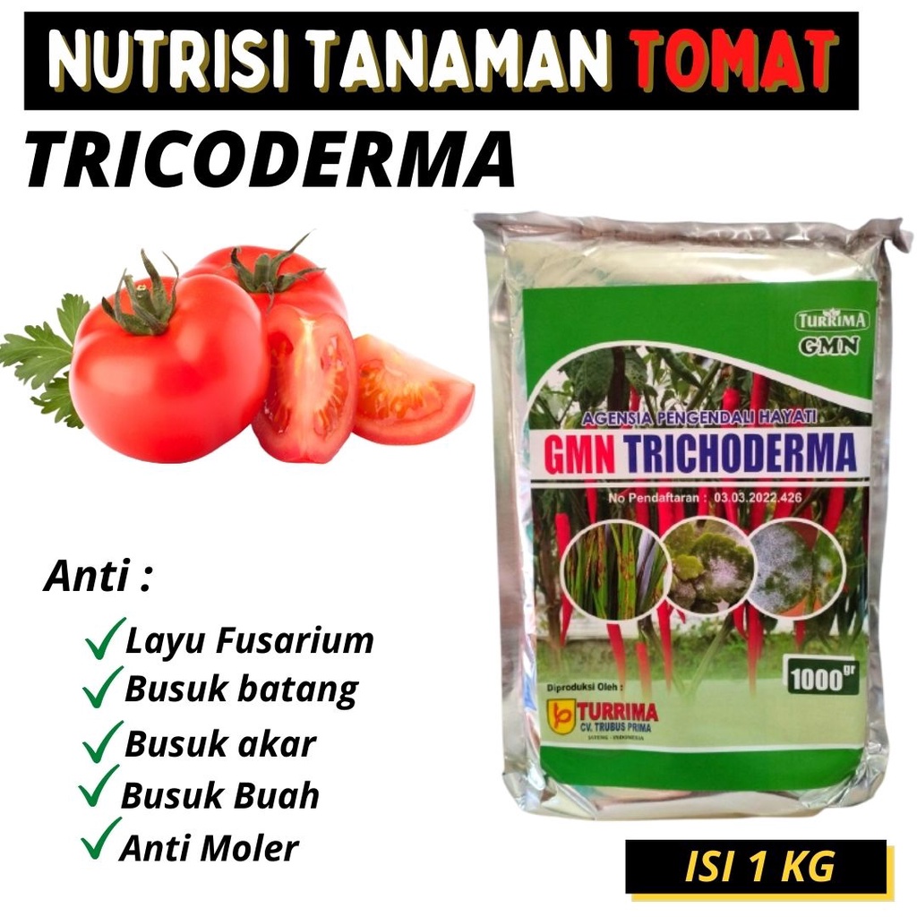 Jual Pupuk Tomat Cepat Berbuah Lebat, Tricoderma Hayati 1 KG ...