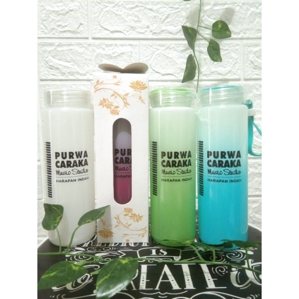 Jual souvenir botol tumbler 420ml warna + custom sablon + kemas ...