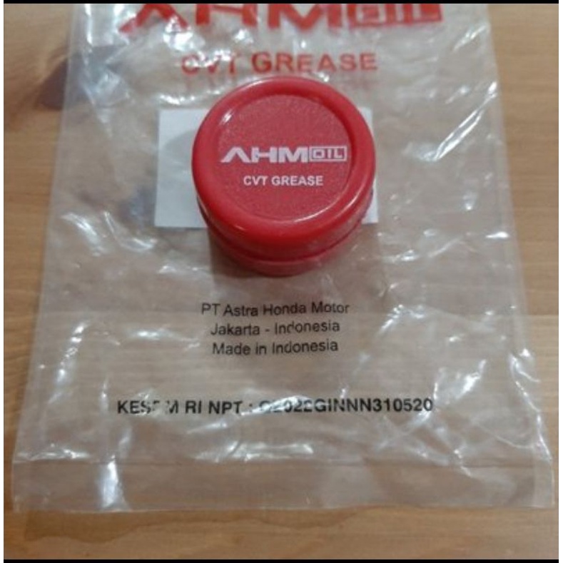 Jual Stempet/Grease/Gemuk CVT 10gram Merk Ori AHM ACG-10-GR | Shopee Indonesia