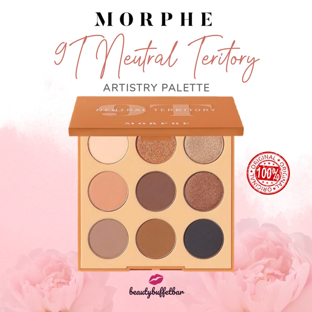 Jual Morphe 9T Neutral Teritory Artistry Palette | Shopee Indonesia