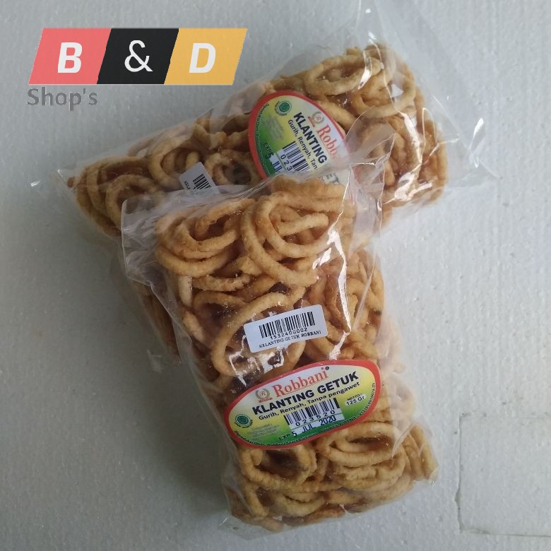Jual ROBANI. Klanting Singkong Original Khas Lampung Netto 1 Kg ...