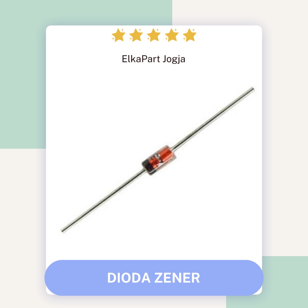 Jual DIODA ZENER DIode 1 Watt 1W 4V7 1N4732A 3V3 1N4728A 9V1 1N4739A ...
