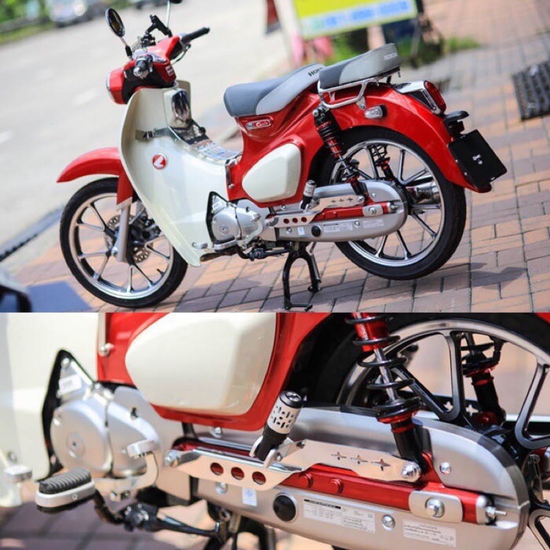 Jual Passenger Step Foot Rest CNC Peg Pijakan Kaki Penumpang Super Cub ...