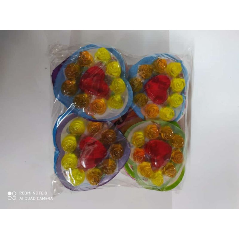 Jual Permen Cemilan Snack Jelly Jeli Love Cinta Buah Mainan Anak Murah ...