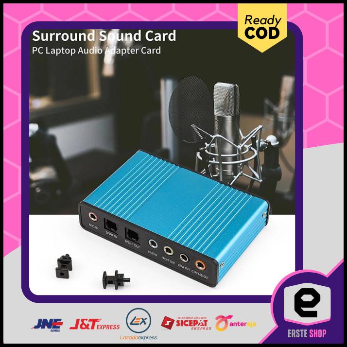 Jual Promo Sound Card External 5.1 Usb Untuk Laptop Atau Pc Portable ...