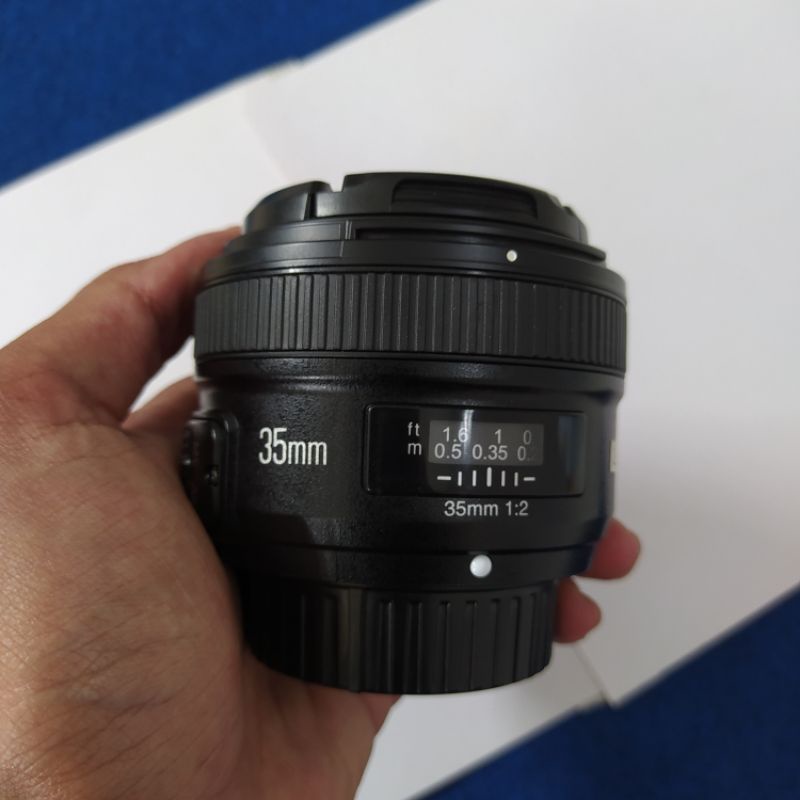 Jual Lensa Fix YN 35MM Yongnuo F2.0For NIKON Kamera DSLR - Garansi ...