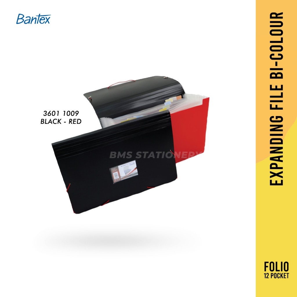 Jual [BMS Bali] Bantex Bicolour Expanding File Folio / Map Harmonika ...