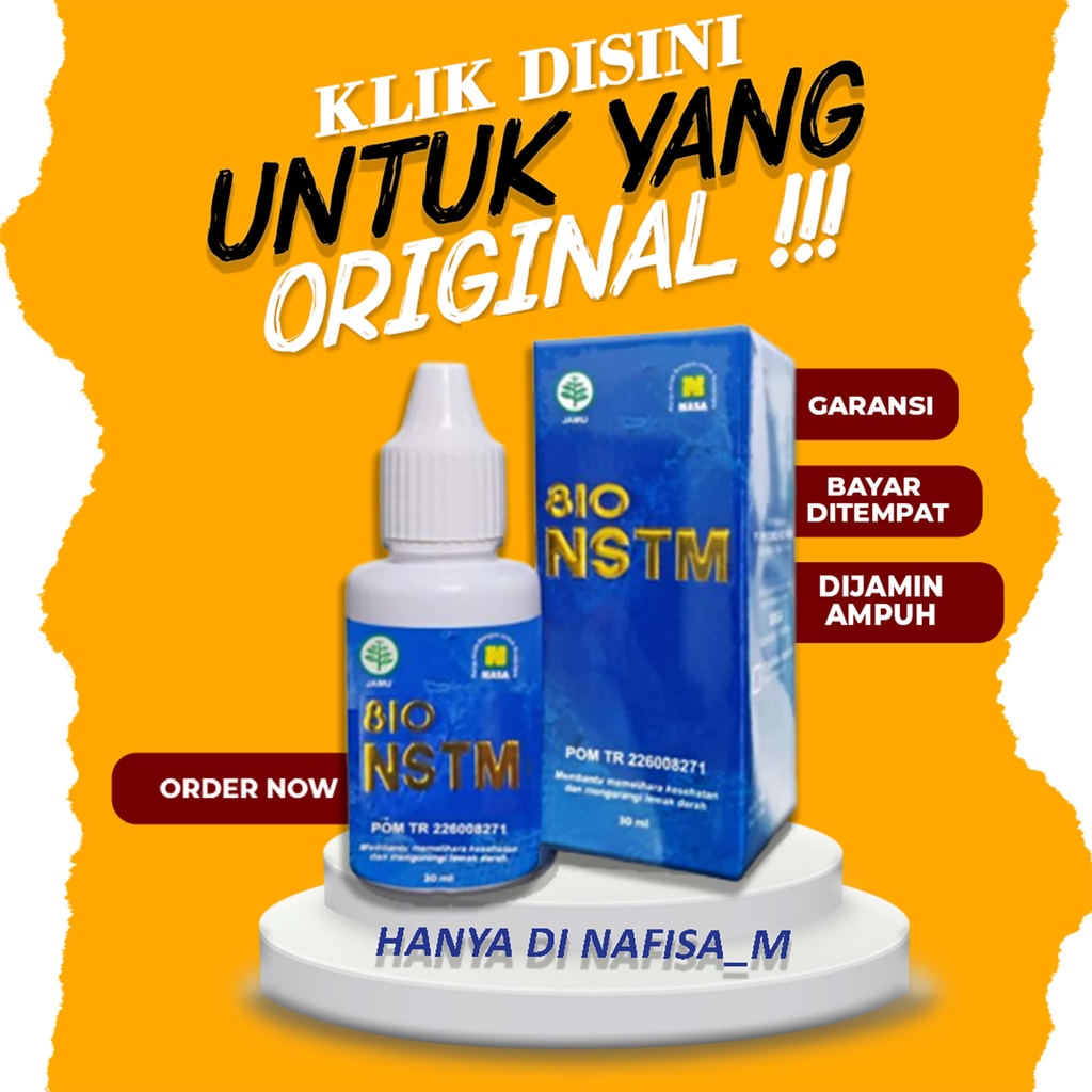 Jual BIO NSTM NASA Obat Tetes Herbal Nstm Trace Mineral Original Obat ...