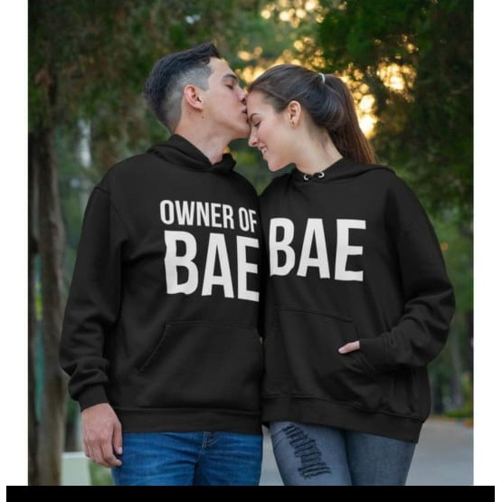 Jual JAKET HOODIE PRIA WANITA HOODIE COUPLE OWNER OF BAE COTTON FLEECE ...