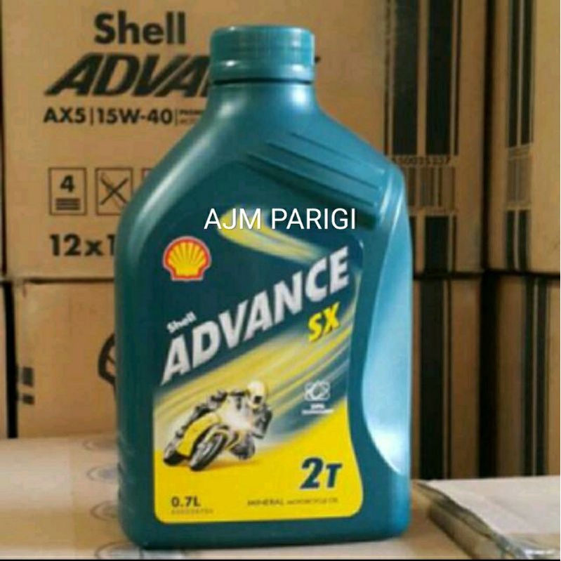 Jual OLI SAMPING SHELL ADVANCE SX 2 TAK 700 ML UTK MOTOR 2 TAK ASLI ...
