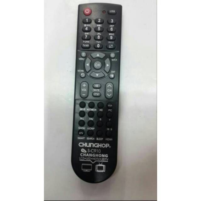 Jual REMOTE LCD CHANGHONG REMOTE LED CHANGHONG REMOTE TV CHANGHONG ...