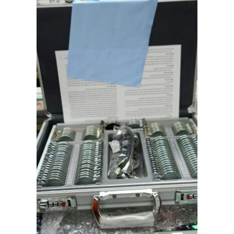Jual TRIAL LENS SET KACA plus minus s/d 10 dioptri cyl -3.00 | Shopee ...
