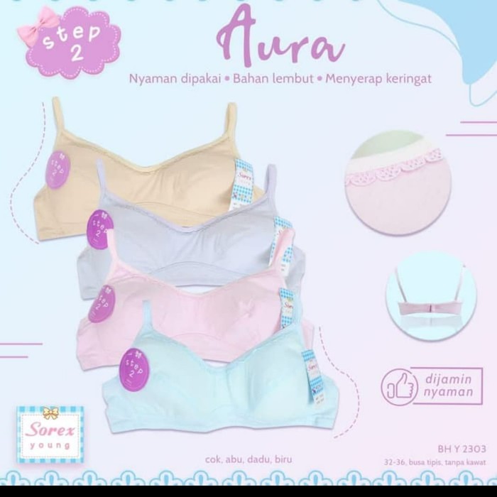 Jual SOREX Miniset Minibra Remaja Step 2 Art Y2301/ Y2302 / Y2303 / Y2304/ 2305 | Shopee Indonesia