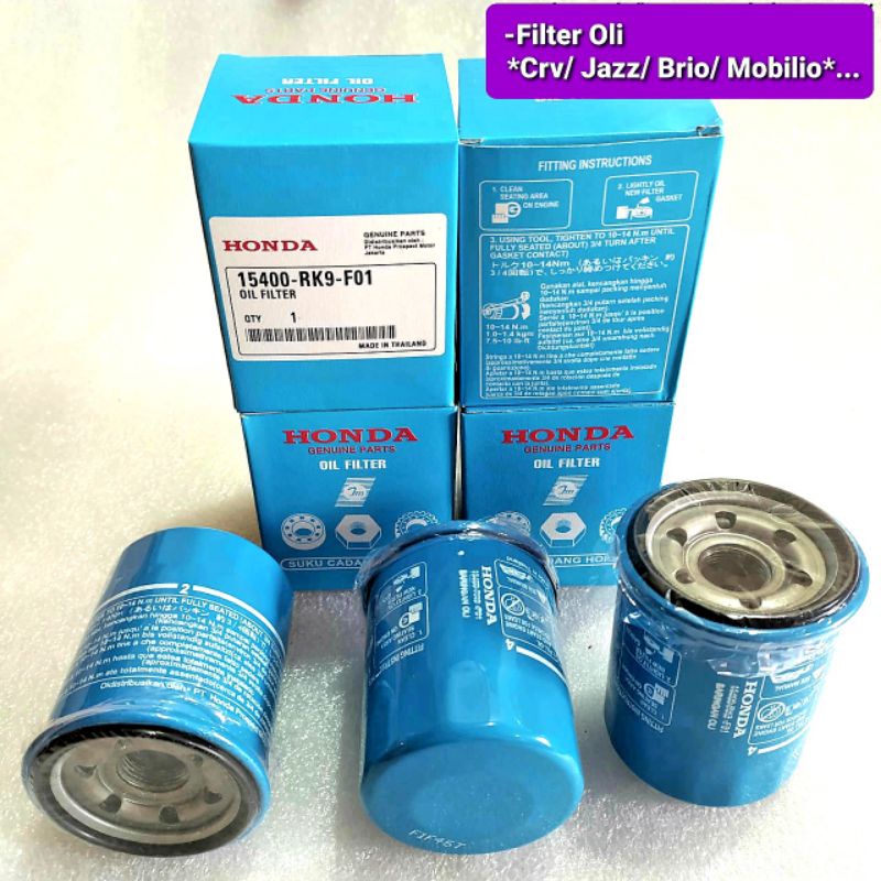 Jual FILTER OLI JAZZ CITY BRIO MOBILIO FREED CRV HRV BRV | Shopee Indonesia