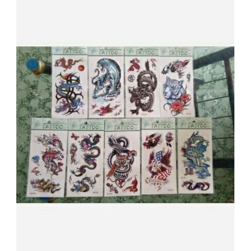 Jual Mainan anak tato temporer aman dikulit temporary tatoo | Shopee ...