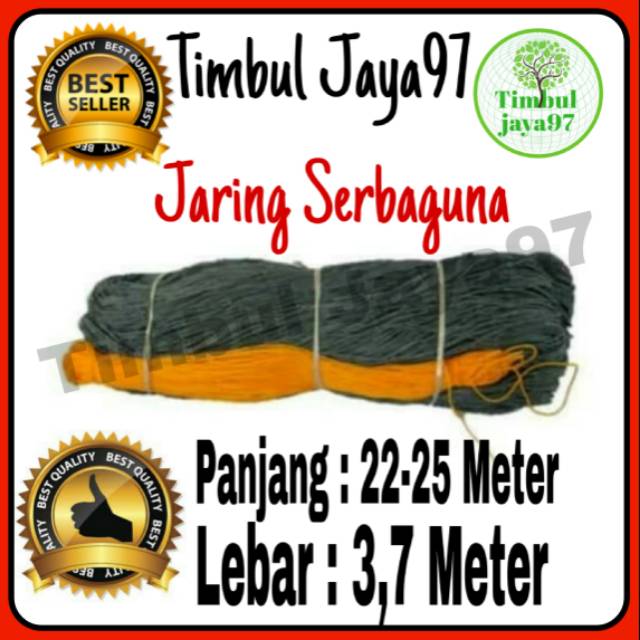 Jual Jaring Kandang Ayam Lebar 3,7 Meter / Jaring Serbaguna / Jaring Burung / Jaring Taman ...