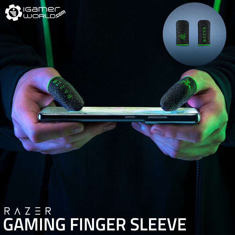 Jual Razer Gaming Finger Sleeve Non-Slip Finger Sleeve for Mobile ...