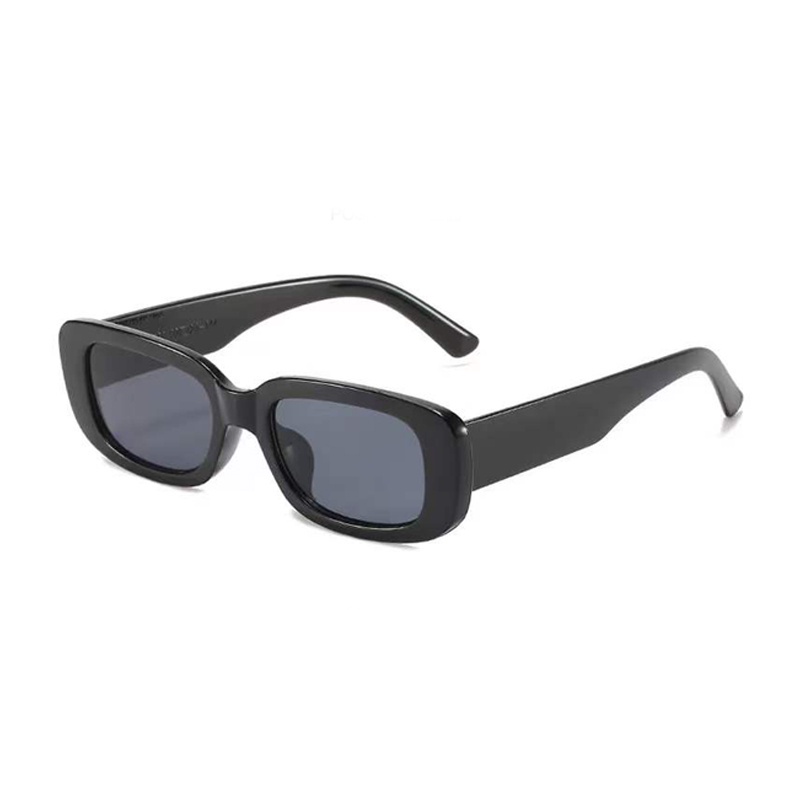 Jual Kacamata Retro Gladys Frame Kotak (Full Black) | Shopee Indonesia
