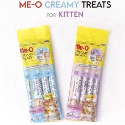 Jual Snack Kucing me-o Meo Creamy Kitten TreatS 60g [1 bag] | Shopee ...