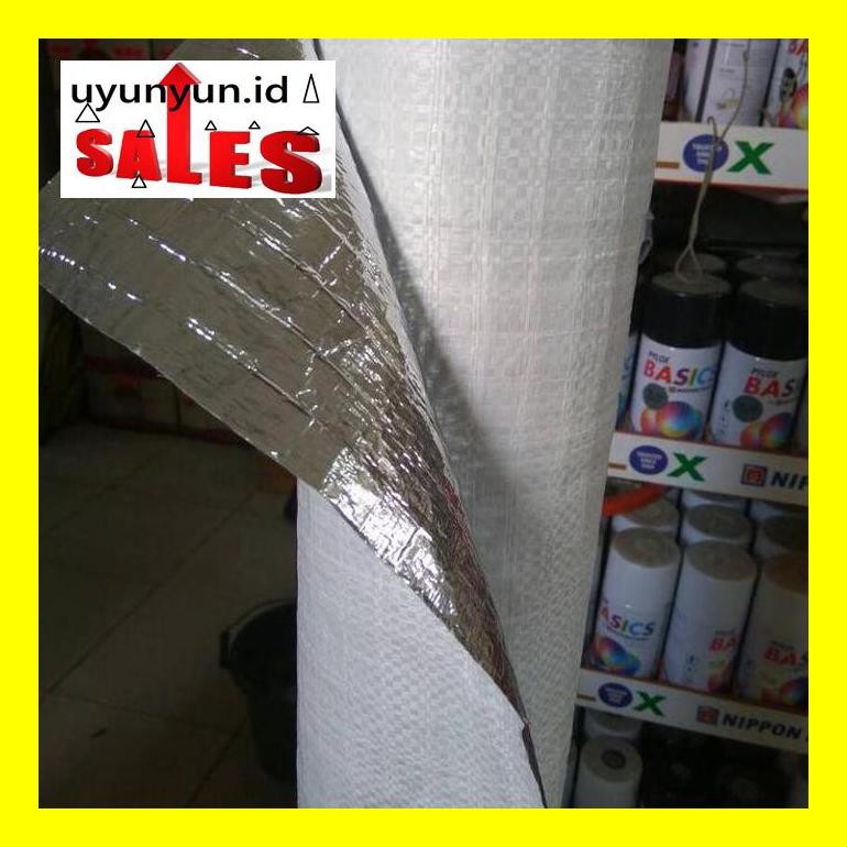 Jual 50Mehtcd Peredam Panas Atap / Insulasi Atap / Alumunium Foil Atap ...