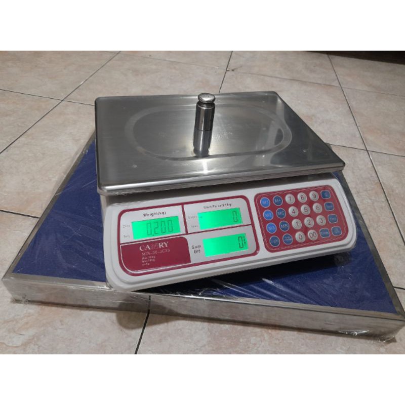 Jual Timbangan Digital Camry 30 kg / Timbangan Laundry Digital 30 kg / Timbangan Buah Camry ...