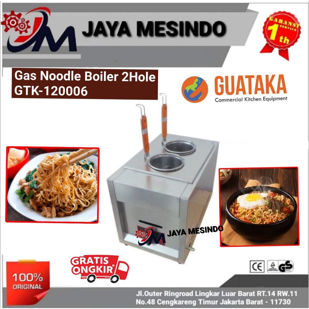 Jual Mesin Perebus Mie 2Tabung Gas Noodle GTK-120006 GUATAKA | Shopee Indonesia