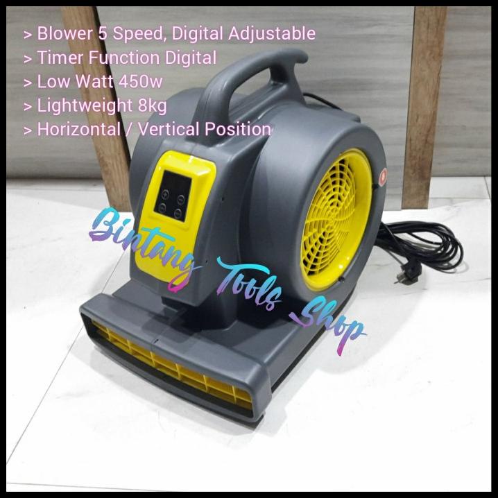 Jual Blower Carpet Low Watt 5Speed Portable Ringan Pengering Karpet ...