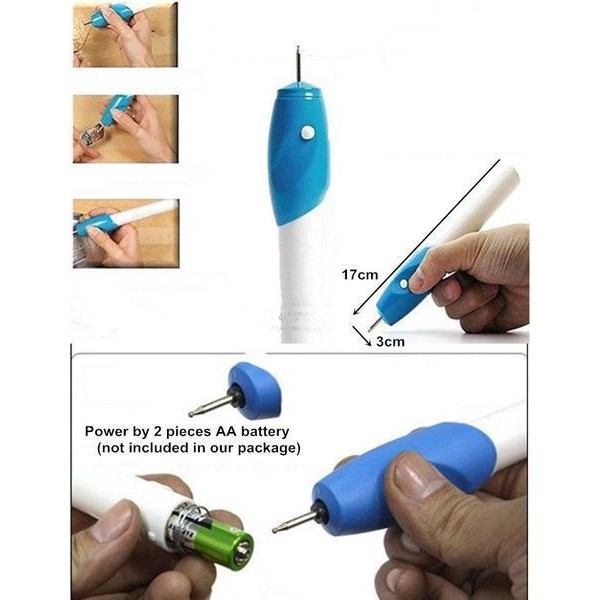 Jual EZ Engraver pen alat ukir ( cincin kaca kayu logam kulit gravir ...