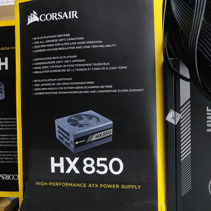 Jual Corsair HX 850 Platinum 850w PSU - HX850 Full Modular 850 Watt ...