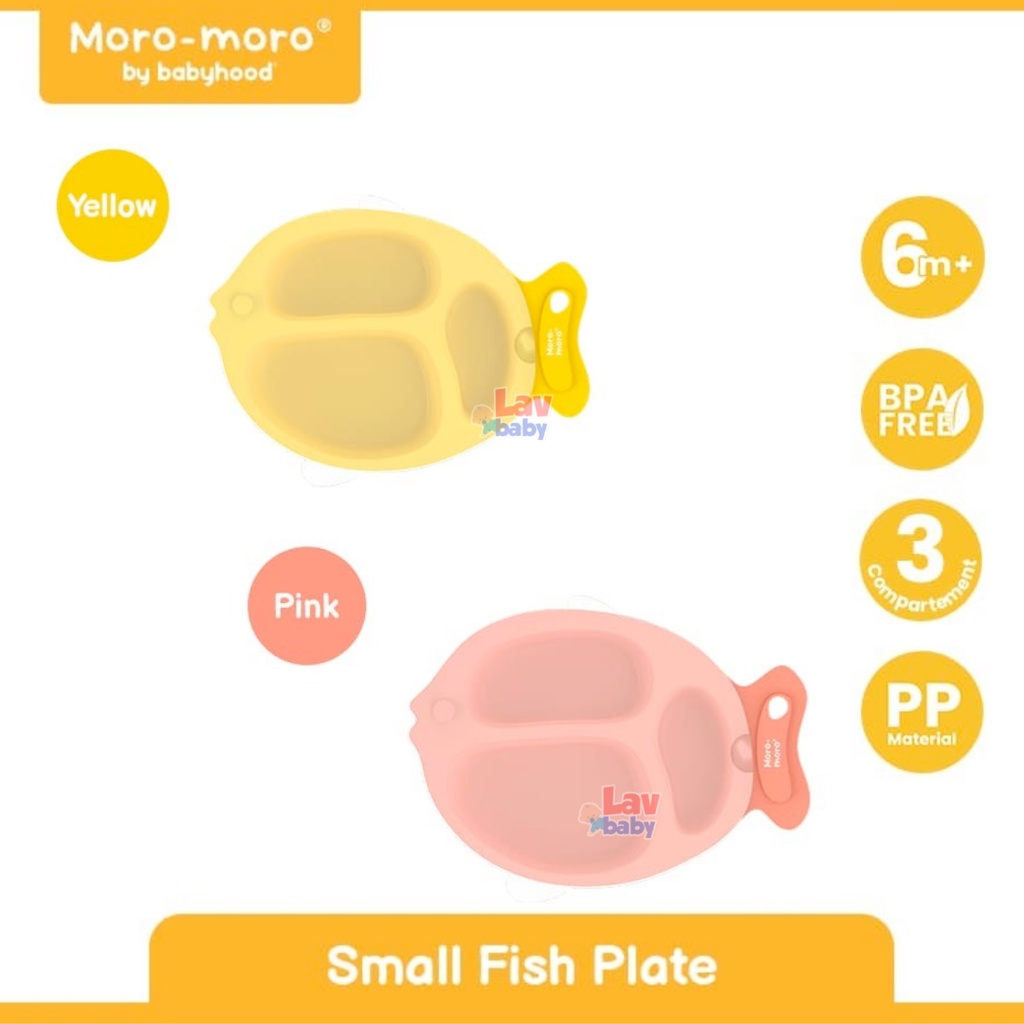 Jual Moro-Moro Small Fish Plate Moro moro Piring Makan Anak LAV ...