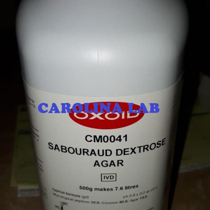 Jual SABOURAUD DEXTROSE AGAR (SDA), 500 GR, OXOID, CM0041B | Shopee ...