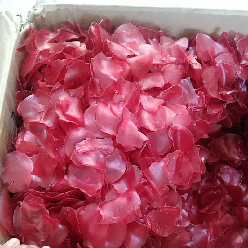 Jual KRUPUK MERAH PADANG/ KRUPUK PADANG ASLI 1KG/ KERUPUK MIE PECEL ...