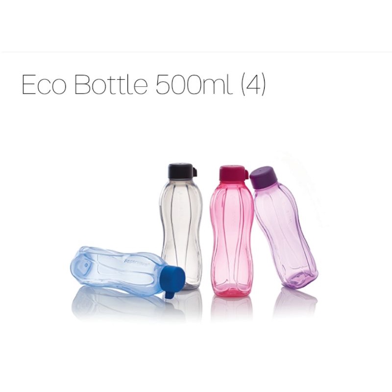 Jual Botol minum tupperware 500 Ml / eco bottle 500 ml tupperware ...