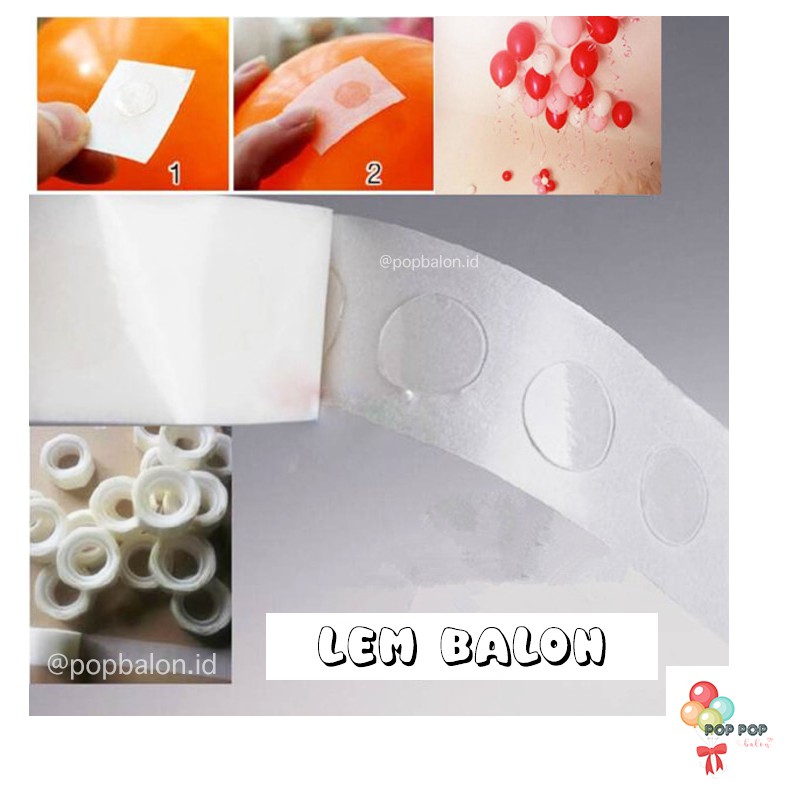 Jual Lem Balon / Perekat Balon / Glue Dot Balloon | Shopee Indonesia