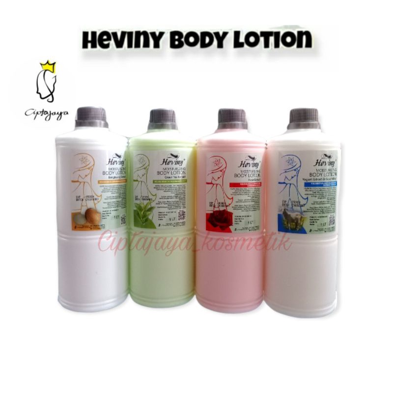 Jual Heviny Moisturizing Body Lotion 1L / 1000 ML | Shopee Indonesia