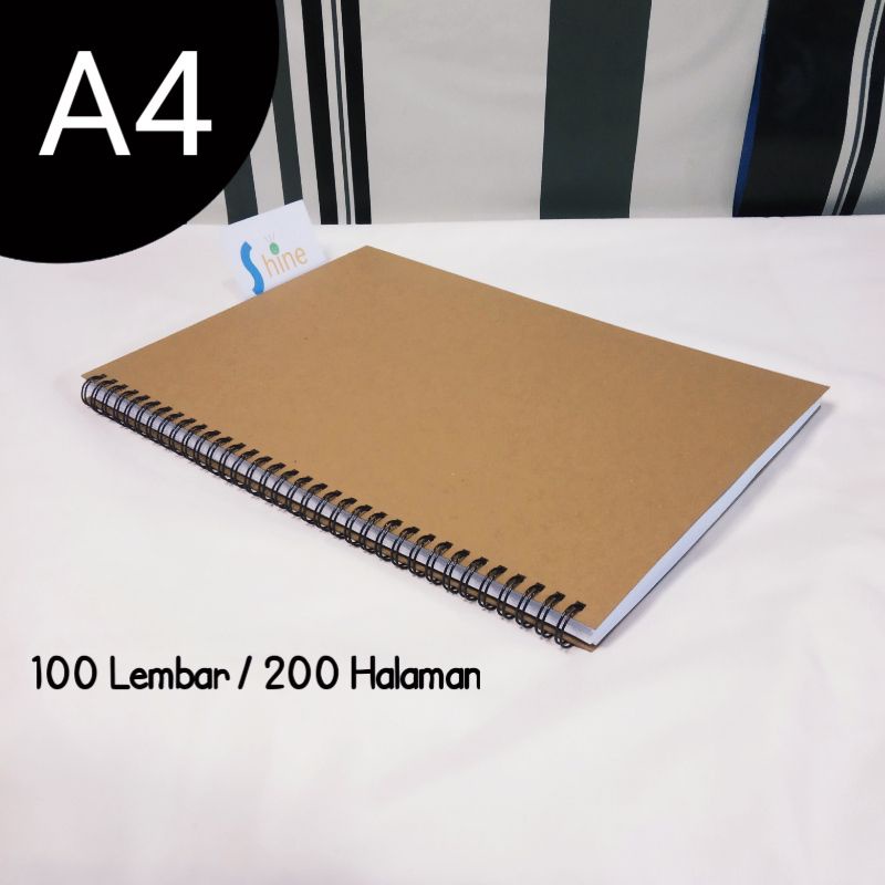 Jual Notebook A4 100 Lembar Polos | Shopee Indonesia