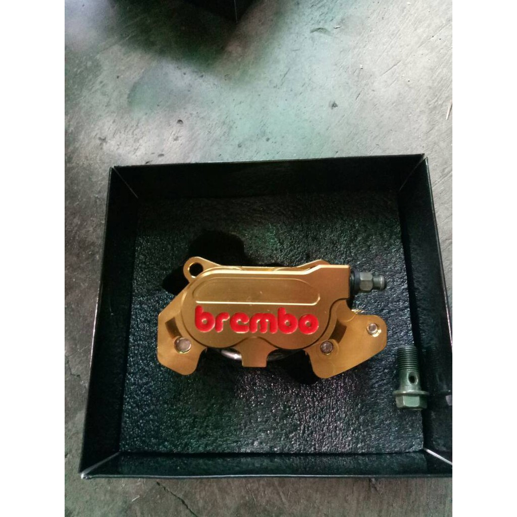 Jual Kaliper Brembo 4 Piston Mini CNC | Shopee Indonesia