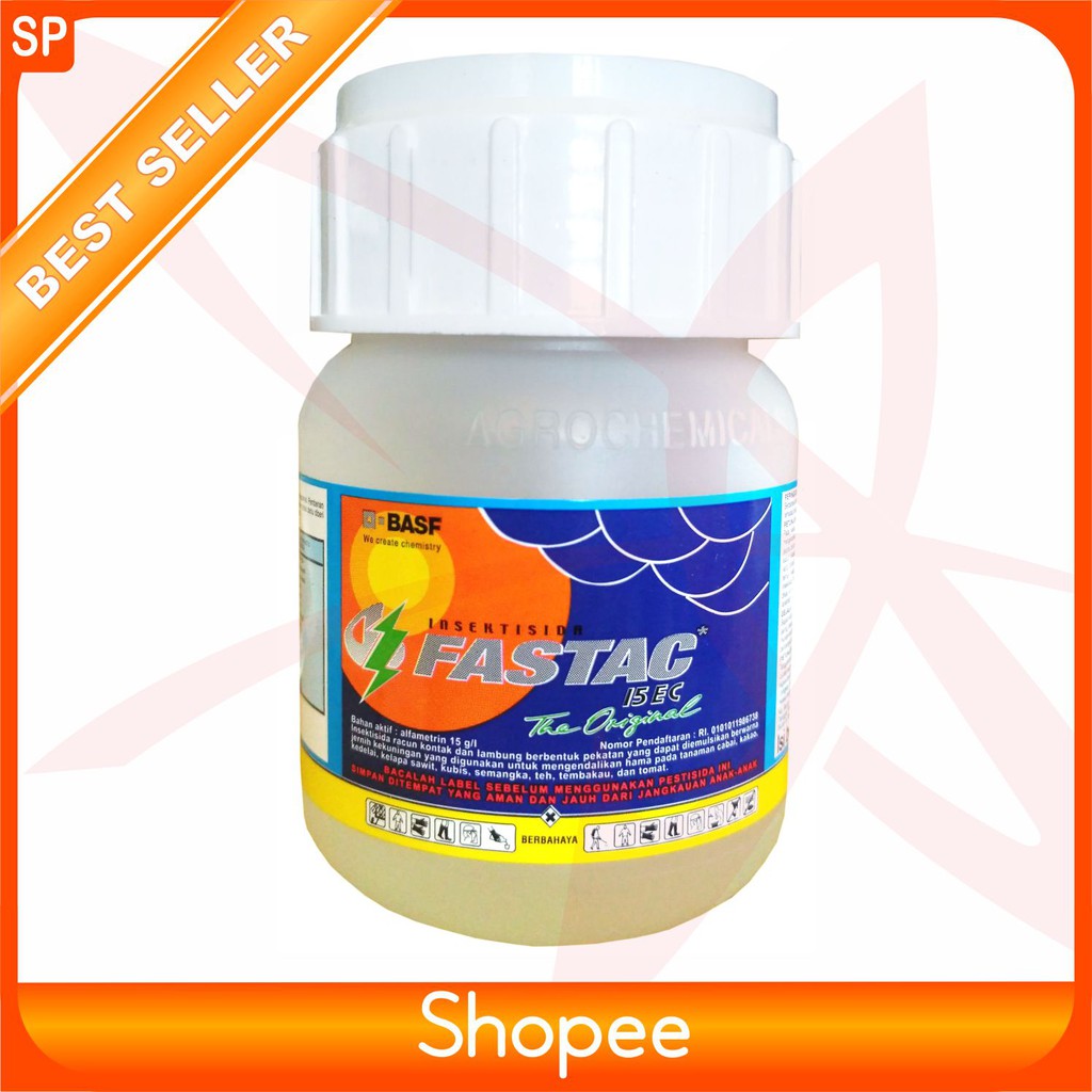 Jual Obat Pembunuh Serangga Insektisida FASTAC 15 EC 100 ml | Shopee ...