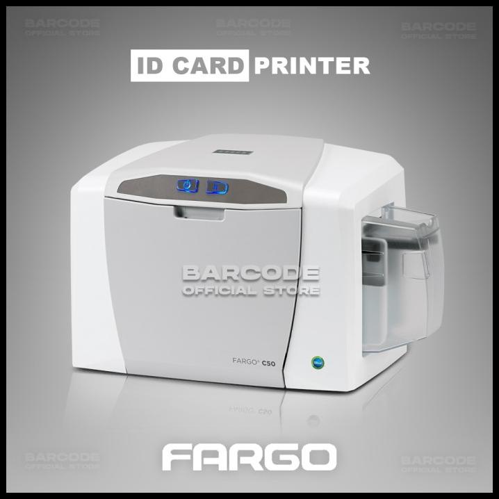 Jual Id Card Printer Fargo C50 | C 50 - Cetak Kartu Single Side Ekonomis | Shopee Indonesia