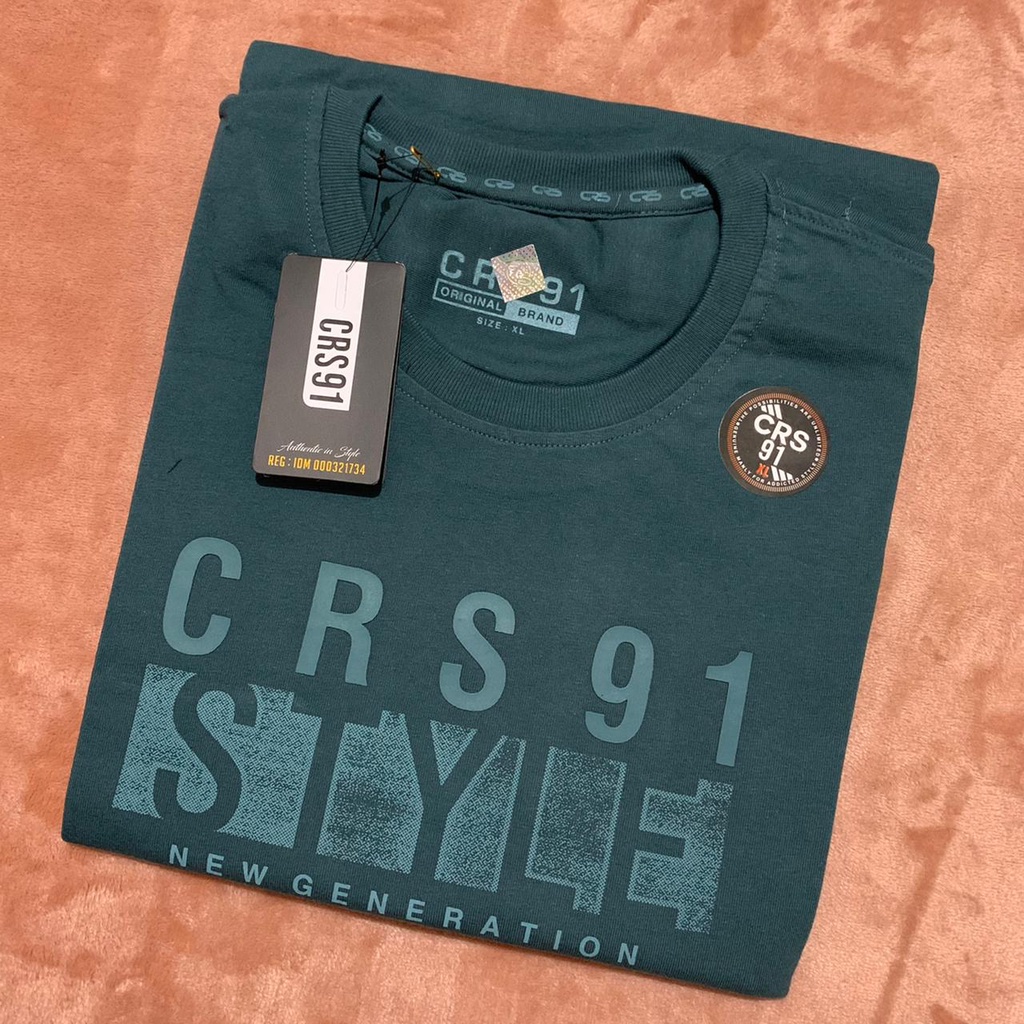 Jual COD] Kaos oblong CRS 91 | Kaos CRS Satuan | Kaos Distro Bandung | Premium Terbaru | Katun ...