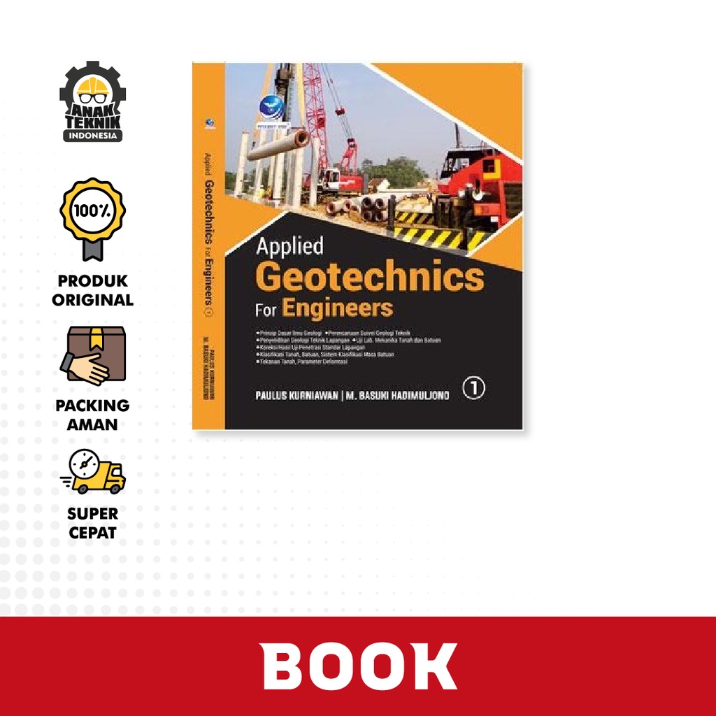 Jual Buku Applied Geotechnics For Engineers Edisi 1 | Shopee Indonesia