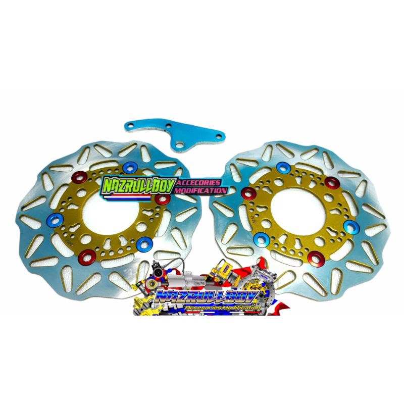 Jual Piringan Cakram Set Sonic 150 R Blade depan dan belakang plus ...