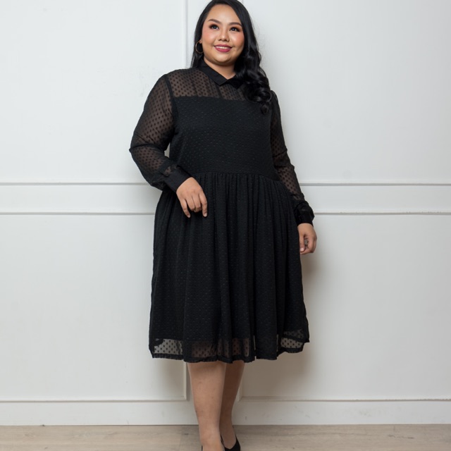 Jual Rebecca Dress (dress BIG SIZE PLUS SIZE) | Shopee Indonesia