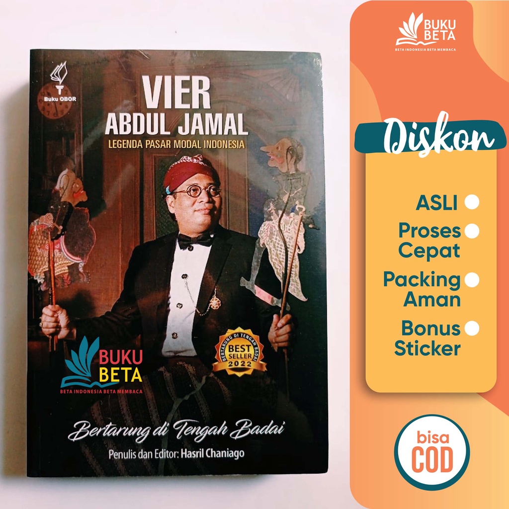 Jual Vier Abdul Jamal Legenda Pasar Modal Indonesia - Hasril Chaniago ...