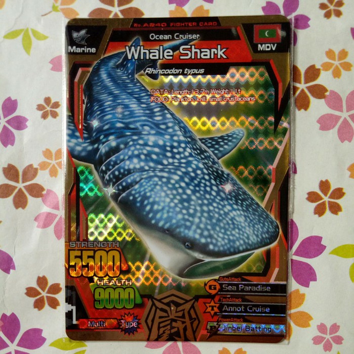Jual strong animal kaiser maximum gold whale shark m3 | Shopee Indonesia