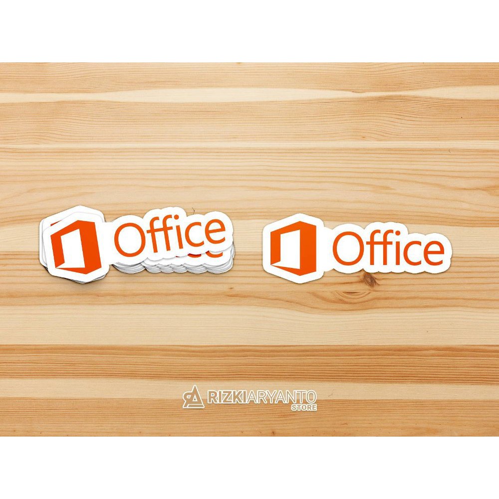 Jual Sticker - Stiker Logo Microsoft Office untuk PC Laptop HP dll ...