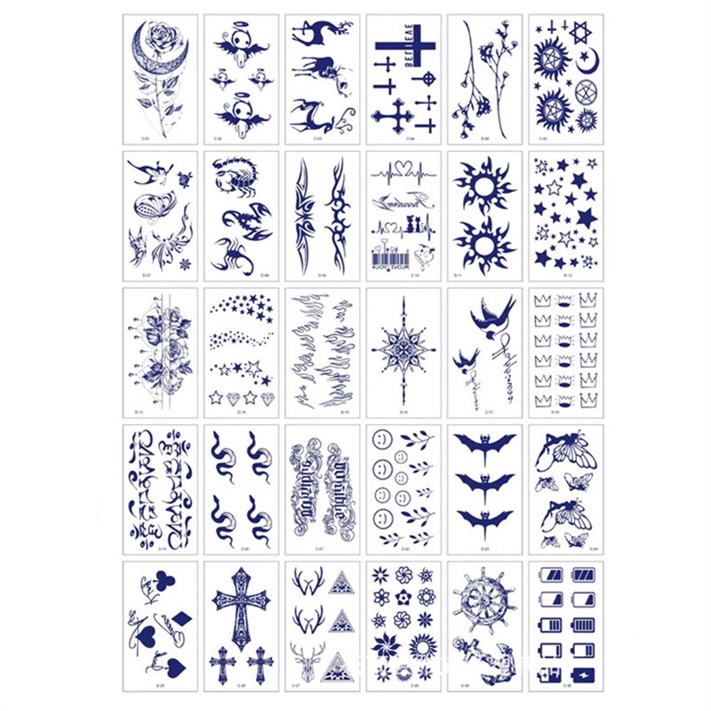 Jual Tatto Temporary semi permanent tahan 2 minggu atau Stiker Tato ...
