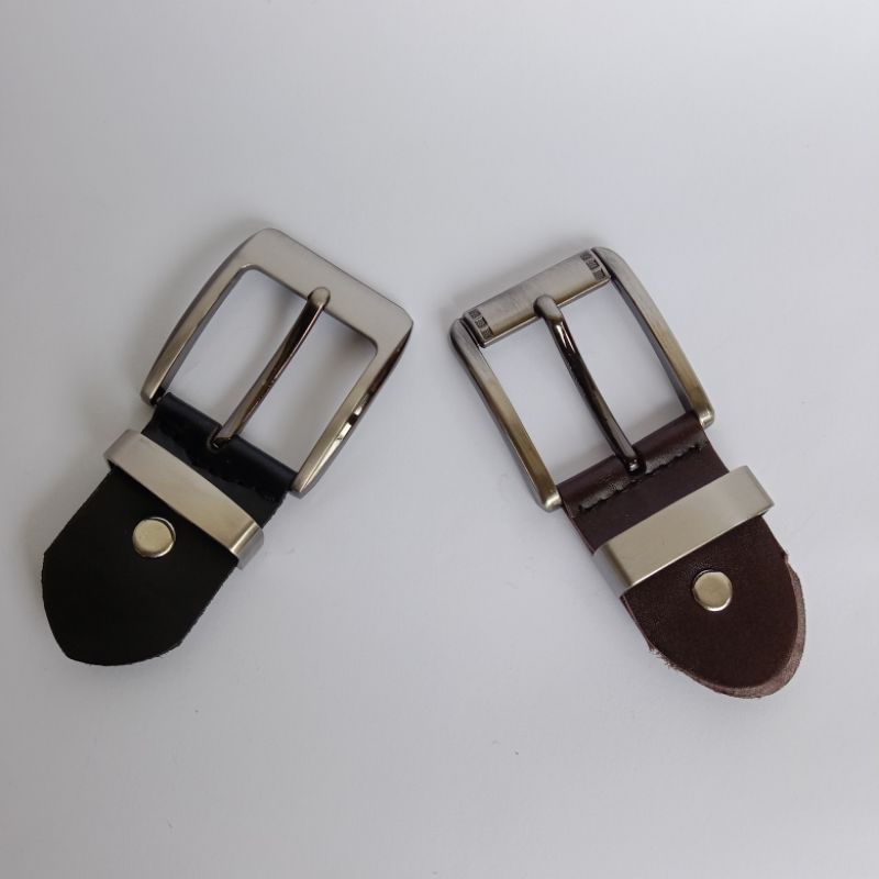 Jual Kepala Gesper Buckle Ikat Pinggang Kulit Asli Model Jarum Ring ...